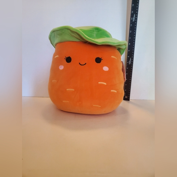 Toys | Squishmallow Easter 225 Caroleena The Carrot Wearing A Bucket ...